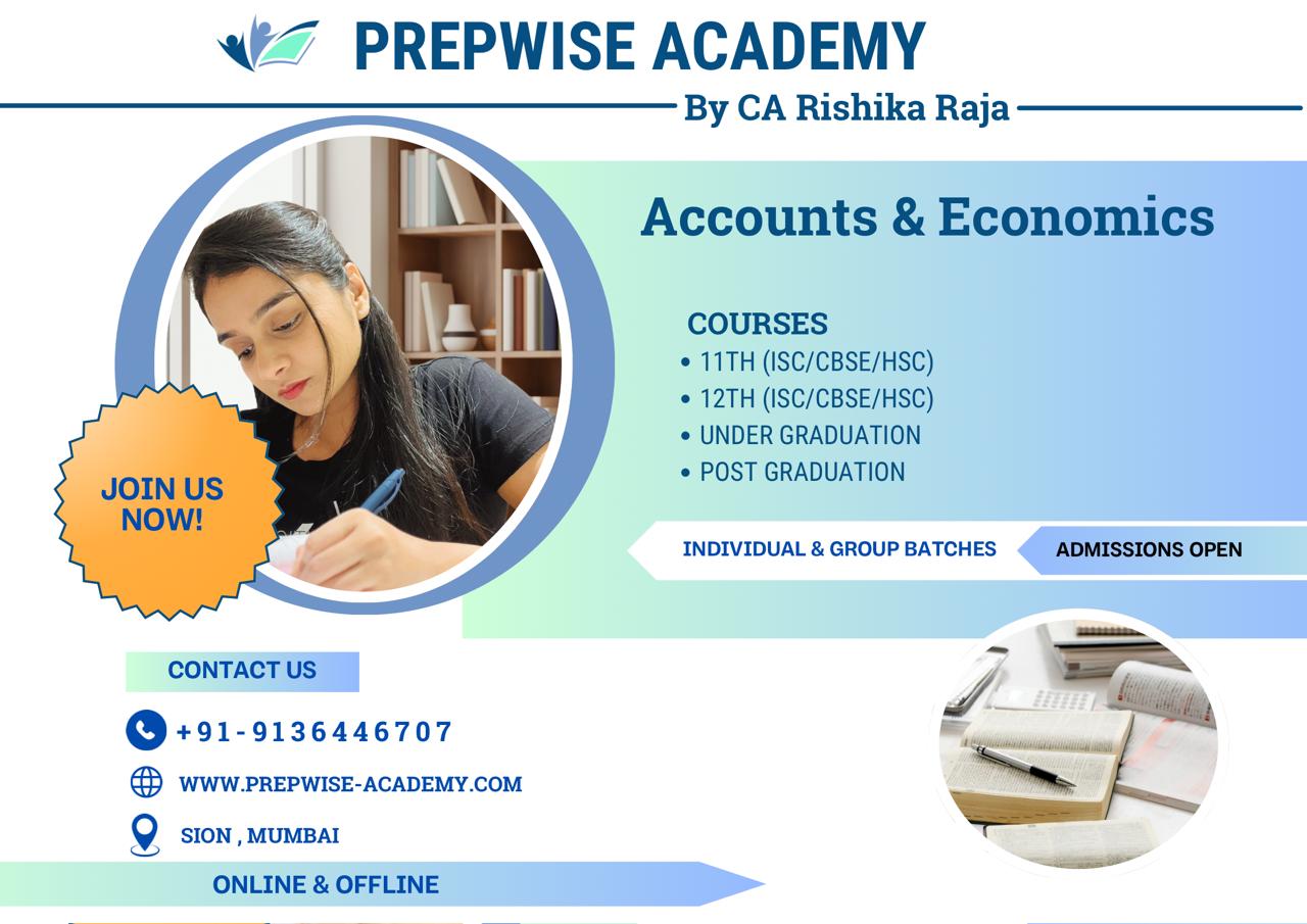 PrepWise Academy - Accounts & Economics Mastery